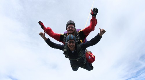 Organising a Charity Parachute Jump BridgeofLove